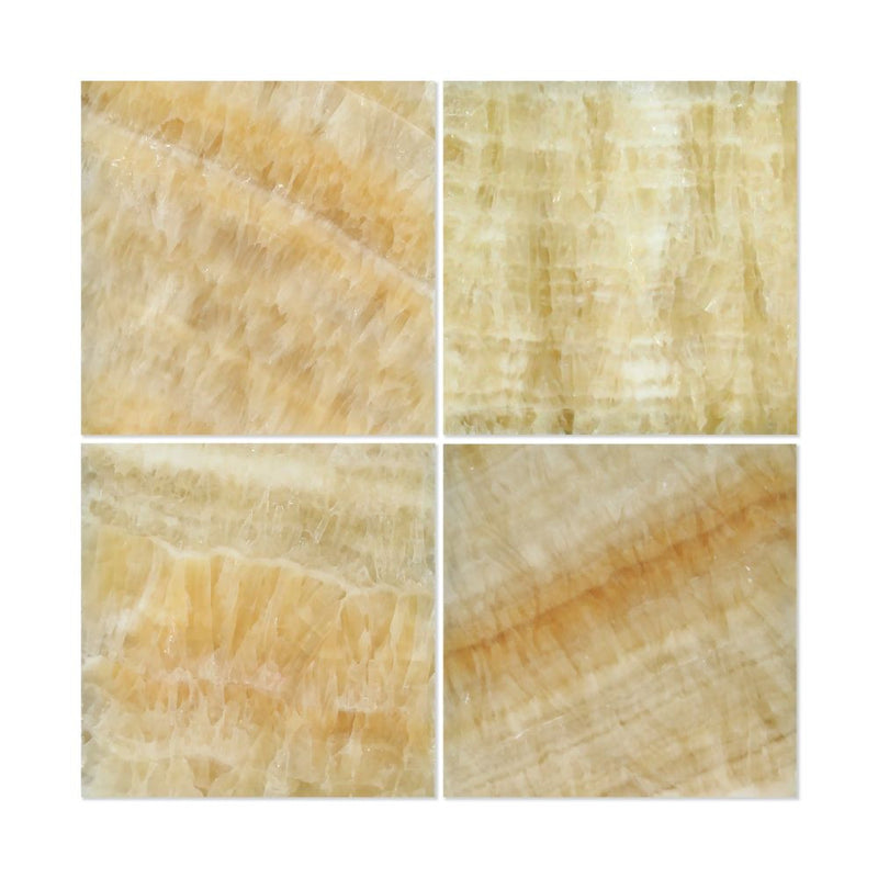 Honey Onyx Tile Polished 12x12 | Tilephile