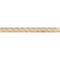 Durango Travertine Rope Liner Honed 1x12 | Tilephile